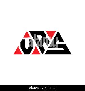 VRS letter logo design with polygon shape. VRS polygon and cube shape ...