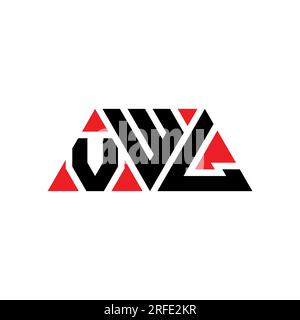 VWL triangle letter logo design with triangle shape. VWL triangle logo ...