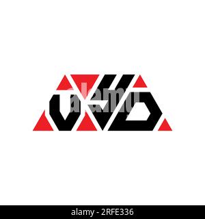 VYD triangle letter logo design with triangle shape. VYD triangle logo ...