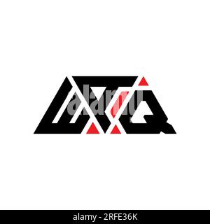WAQ triangle letter logo design with triangle shape. WAQ triangle logo ...