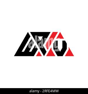 WPV triangle letter logo design with triangle shape. WPV triangle logo ...