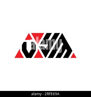 VYM triangle letter logo design with triangle shape. VYM triangle logo ...