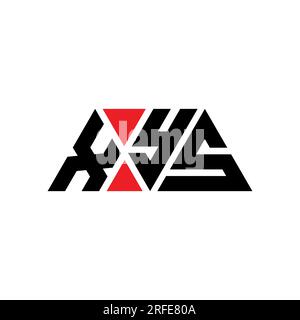 XYS triangle letter logo design with triangle shape. XYS triangle logo ...