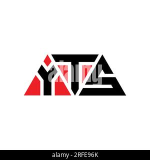 YTS triangle letter logo design with triangle shape. YTS triangle logo ...