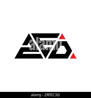 ZED letter logo design with polygon shape. ZED polygon and cube shape ...