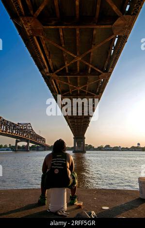 Morgan City Bridge over Atchafalaya River. Original caption: FAP 121-A ...