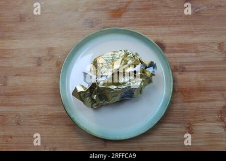 Packet of butter Stock Photo - Alamy