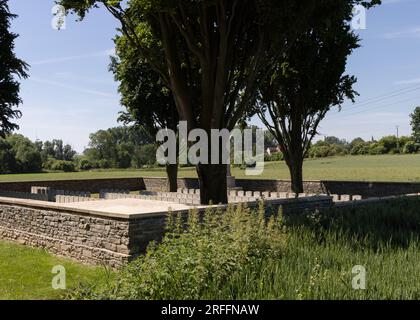Tank CWGC Cemetery near Guemappe in France Stock Photo - Alamy