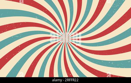 classic vintage retro spiral rays background design Stock Vector Image & Art - Alamy