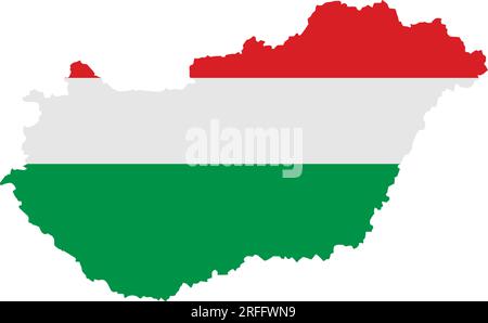 Hungary map icon vector illustration design Stock Vector Image & Art ...