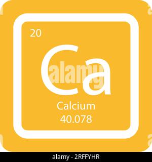 calcium symbol icon vector illustration design Stock Vector Image & Art ...