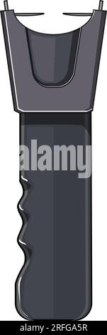 machine taser gun cartoon vector illustration Stock Vector Image & Art ...