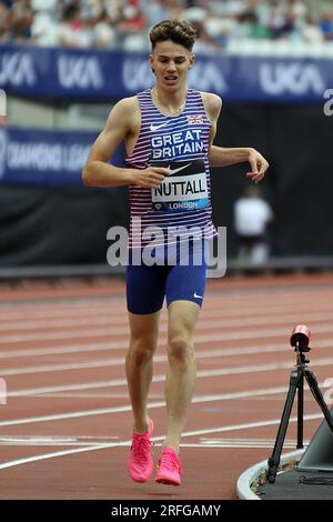 Luke NUTTALL of Great Britain in the mens T46 1500m Ambulant in the ...