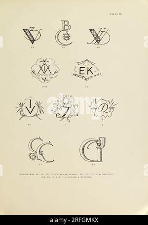 600 monograms and signs: models for artists, artisans and art lovers ...