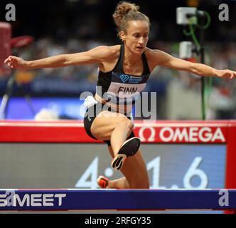 Michelle Finn of Ireland in the Women's 3000m Steeplechase during The ...