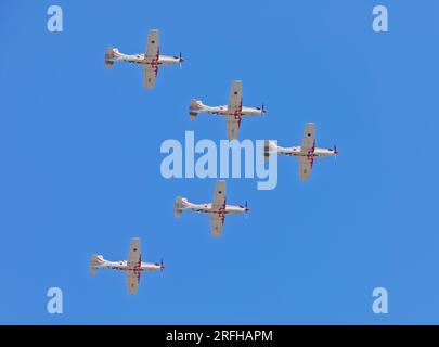 Aerobatic Display During Operation Storm Celebration Stock Photo - Alamy