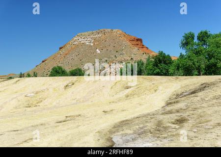Worlds Largest Mineral Hot Springs, Hot Springs State Park, Thermopolis ...