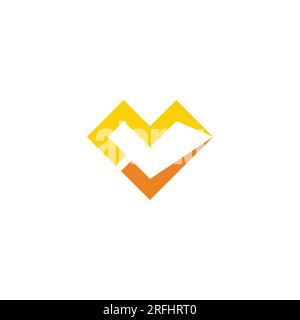 Round check mark symbol. Certification or permission. Vector Stock ...