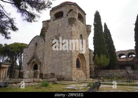 Mount Filerimos. Filerimos Monastery. Acropolis of Ialyssos Rhodes ...
