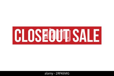 Closeout Sale Rubber Stamp Seal Vector Stock Vector Image & Art - Alamy