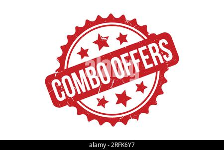 Combo offers rubber grunge stamp seal vector Stock Vector Image & Art ...