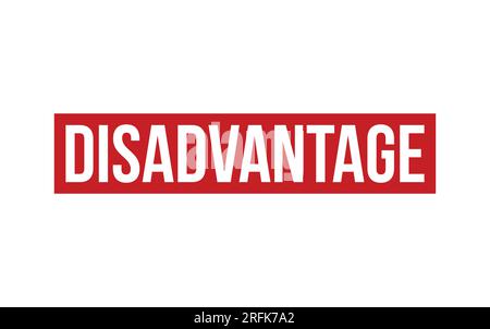Disadvantage Rubber Stamp Seal Vector Stock Vector Image & Art - Alamy
