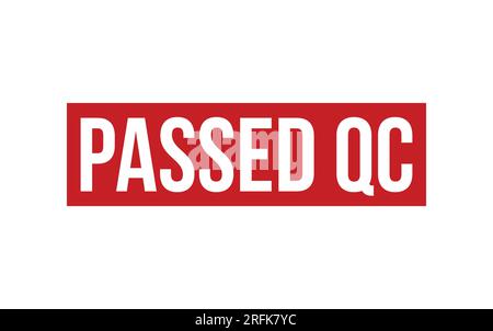 QC Passed rubber stamp vector illustration Stock Vector Image & Art - Alamy