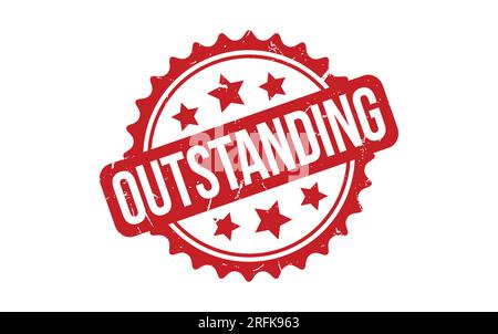 Outstanding rubber grunge stamp seal vector Stock Vector Image & Art ...