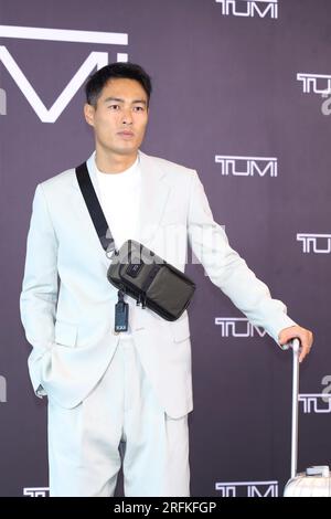 Taiwanese actor Tony Yang attends activity in Taipei City, Taiwan, 2 ...