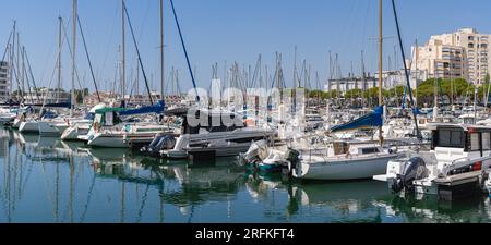 France, Herault, Carnon Plage, the marina Stock Photo - Alamy