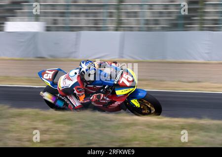 Suzuka, Japan, 4 August, 2023. Genki Nakajima of Japan on the Team ...