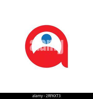 Initial alphabet F with abstract people logo design. Graphic alphabet ...