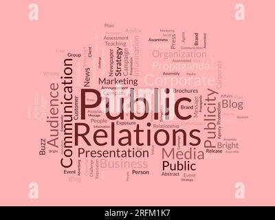 Publicity word cloud concept. Vector illustration Stock Vector Image ...
