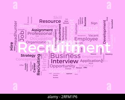 Resume word cloud concept. Collage made of words about resume. Vector ...