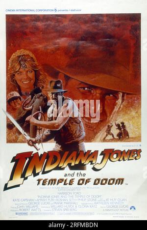Indiana Jones and the Temple of Doom Year : 1984 USA Director : Steven ...