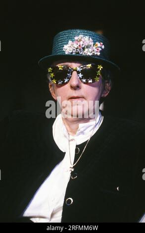 French actress Marie-Pierre Casey on stage at the Olympia in Paris in ...