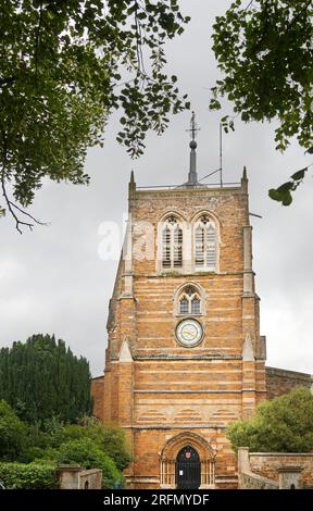 Holy Trinity christian church, Rothwell, England, dating from the ...