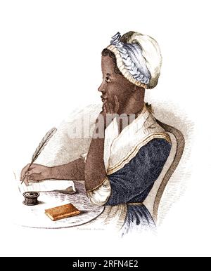 Phillis Wheatley (1753-1784), the first African American female writer ...