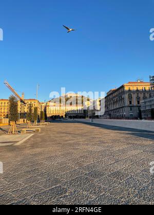 Napoli, Piazza Municipio 9 Stock Photo - Alamy