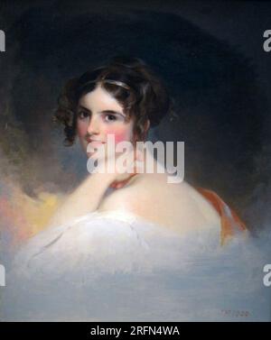 Portrait of Fanny Kemble by Thomas Sully, 1834 Stock Photo - Alamy