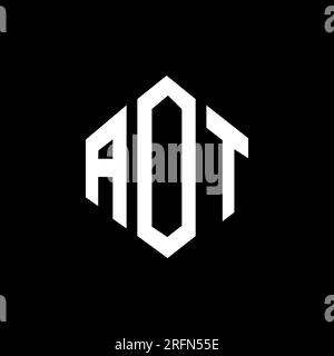 AOU, AOU logo, AOU letter, AOU polygon, AOU hexagon, AOU cube, AOU ...