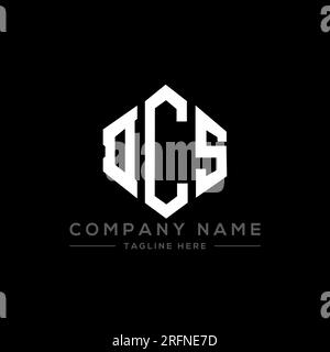 DCS letter logo design for technology company. DCS logo design black ...