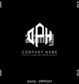 DPH, DPH logo, DPH letter, DPH polygon, DPH hexagon, DPH cube, DPH ...