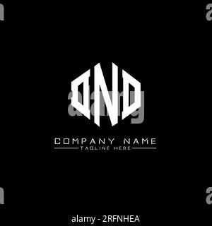 DND logo. DND letter. DND letter logo design. Initials DND logo linked ...