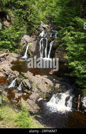 Joseph Howe Falls in Victoria Park, Truro, Nova Scotia Stock Photo - Alamy