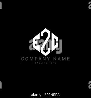 EZC, EZC logo, EZC letter, EZC polygon, EZC hexagon, EZC cube, EZC ...