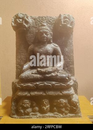 Buddha, 7th century AD, Khiching Stock Photo - Alamy
