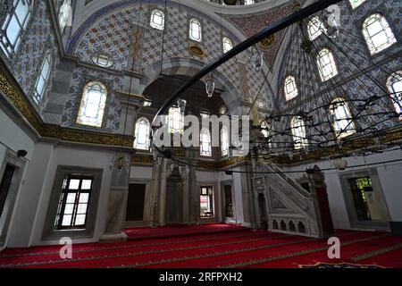 Located in Istanbul, Turkey, the Great Selimiye Mosque was built in ...