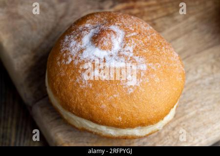 Yeast sweet donuts stuffed with boiled condensed milk , sweet donuts ...