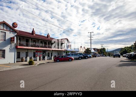 Australian town of Bulahdelah in the mid north coast region of NSW and ...